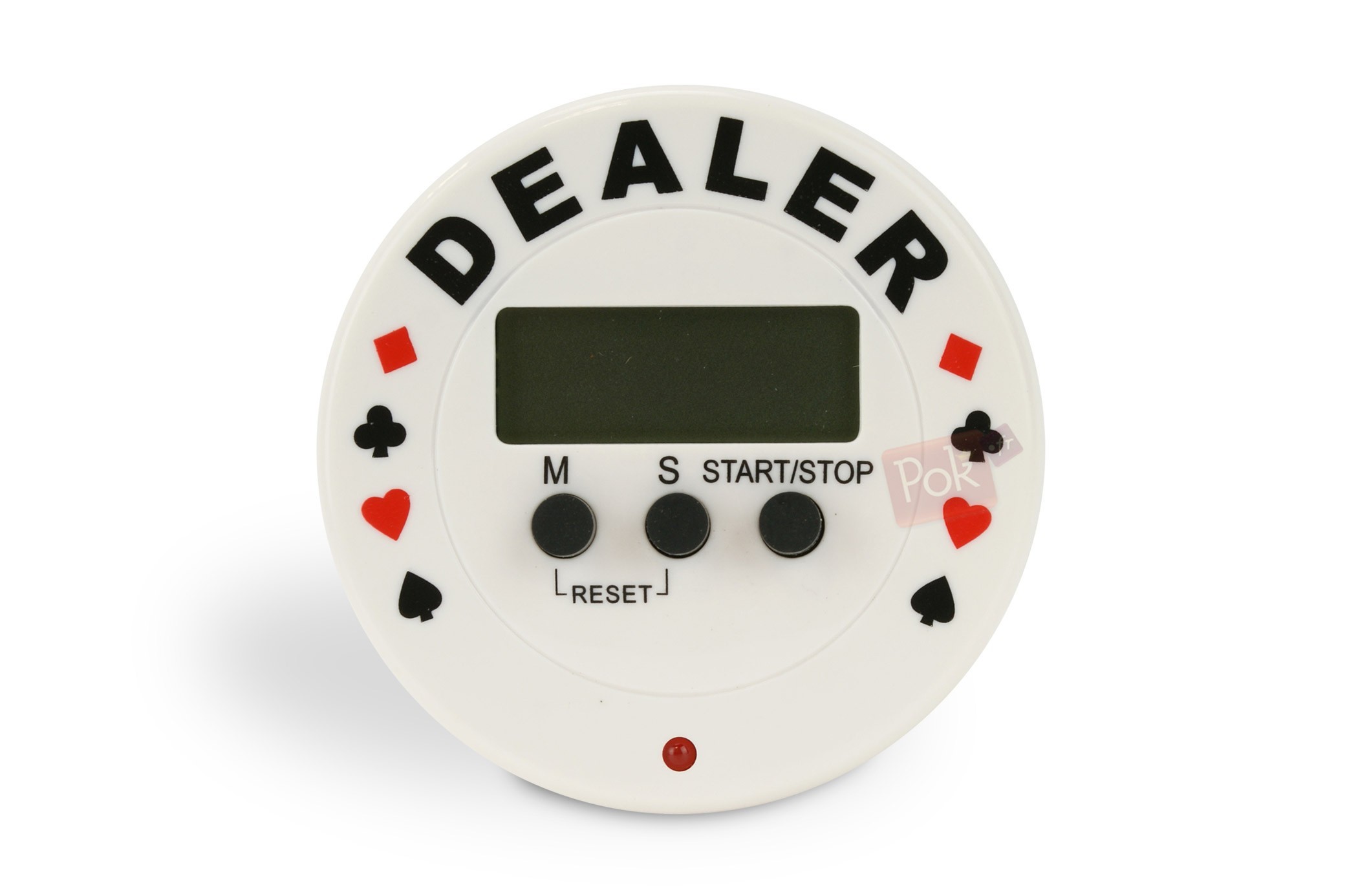 Pack de poker mallette Dice 500 jetons avec tapis rouge et timer